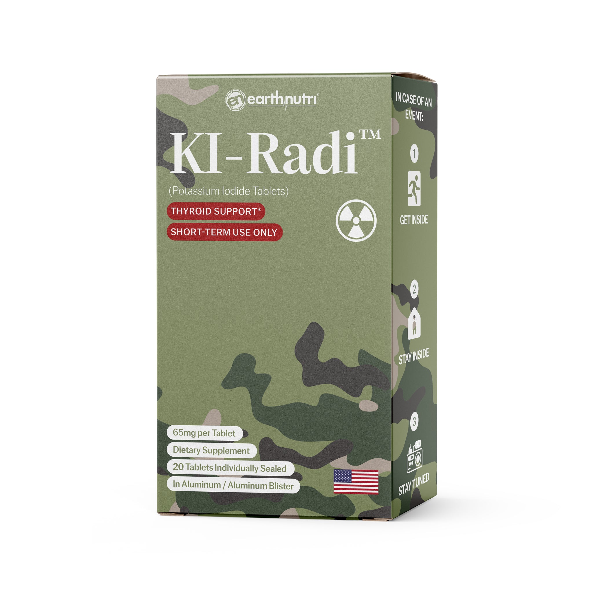 KI-Radi™ Radiation Detox Supplement | Natural Thyroid Support